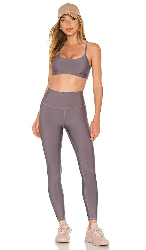 Alo Yoga 7/8 High Waist Airlift Legging In Lavender - Purple Dusk